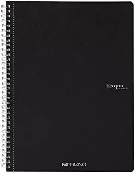 Fabriano Ecoqua A4 Spiral Bound Lined Notebook, 90 GSM, 70 Sheets / 140 ...