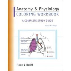 Anatomy and Physiology Coloring Workbook - A Complete Study Guide - 7th ...
