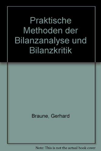 Amazon | Praktische Methoden der Bilanzanalyse und Bilanzkritik ...
