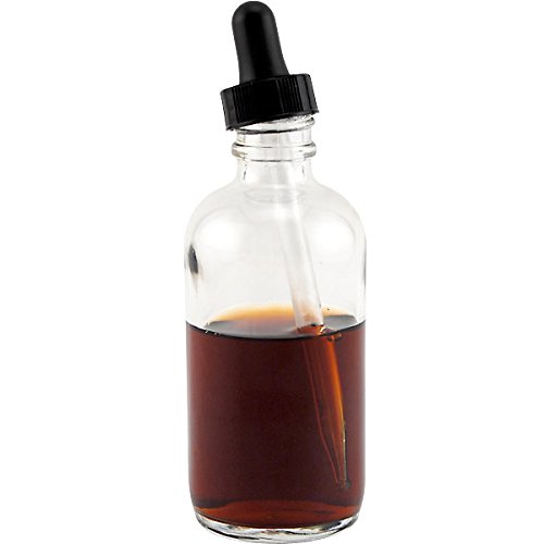 Cocktail Bitters Clear Glass Dropper Bottle - Empty - 4 oz: Science Lab ...