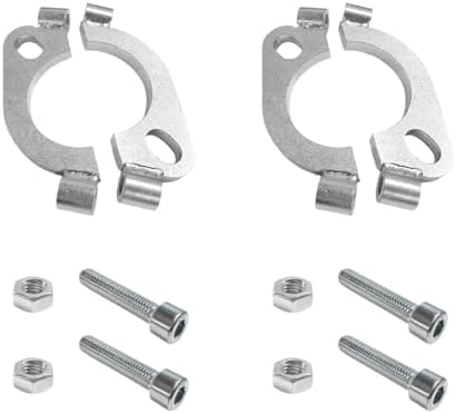 KVAEY 2 PCS Split Flange Repair Kit, 2" Durable Carbon Steel Exhaust ...