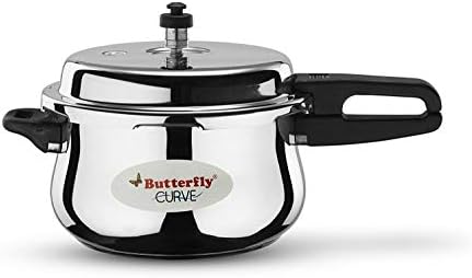 Buy Butterfly Curve 3 Litres Pressure Cooker | Outer Lid Quality ...