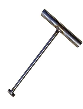 Manhole Hook Tool T Handle Drain Grate Lifter for Moving, Lifting and ...
