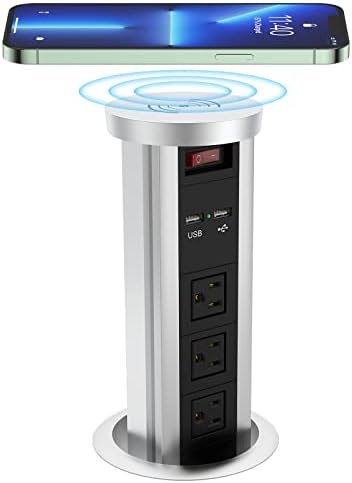 Amazon.com: Automatic Pop Up Countertop Outlet, Pop Up Power Outlet ...