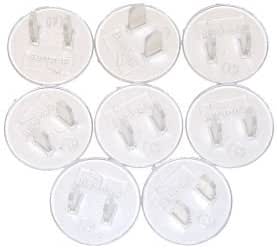 Safetycaps Outlet Receptacle Clear : Amazon.ca: Baby