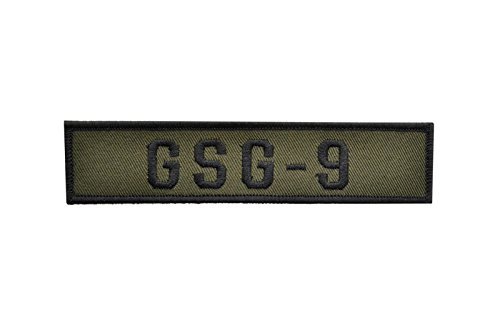 Buy GSG-9 Velcro Tape Name Patch Patch with the Green Olive Green ...