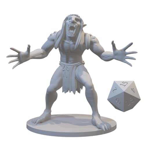 Amazon.com: Humanoids Miniatures for DND Pathfinder RPG Unpainted Resin ...