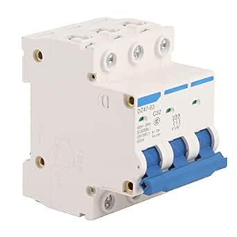 Dz4763 3P 32A 400V Earth LS C32 32A Breaker Leakage Protection Circuit Breaker Electrical ...