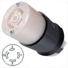 Amazon.com: Hubbell HBL2723 Twist-Lock Connector Body by HUBBELL WIRING ...