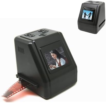 Amazon.com: Film Scanner with 2 Inch LCD Screen, 8mm Slides to 12MP JPG ...