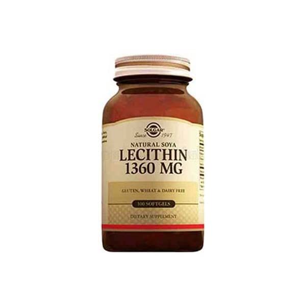 Amazon.com : Solgar - Lecithin 1360 mg. - 100 Softgels : Health & Household