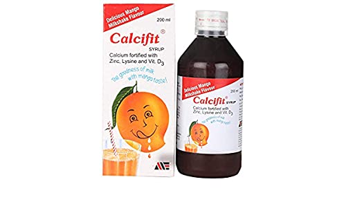 Calcifit - Bottle of 200 Ml Syrup : Amazon.in: Health & Personal Care