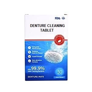 DENTAL TOOL Denture Cleaning Tablets(30 Tablets/Pkt) : Amazon.in ...