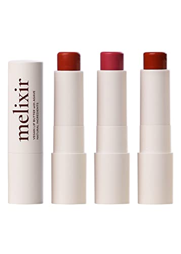 Melixir Vegan Lip Butter Trio (Red Velvet, Dewy in Pakistan | WellShop.pk