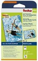 Geha P51 Photo Cards 10 x 15 cm Perforated 20 Sheets : Amazon.co.uk ...