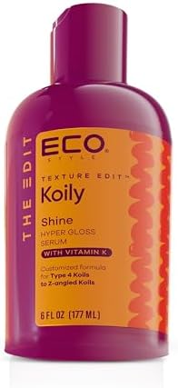 Amazon.com : Eco Style, Texture Edit, Koily Shine Hyper Gloss Serum for ...