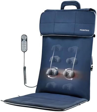 Mountrax Back Massager with Remote Control, Shiatsu Back Massager for ...