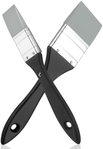 Amazon.com: Grevosea 2 Pieces Silicone Paint Brush Color Shaper Tool ...