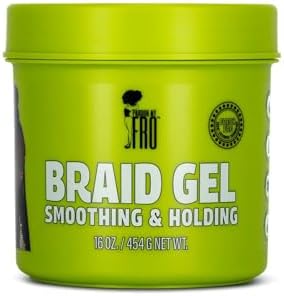 Amazon.com : Pardon My Fro Braiding Gel - Strong Hold, Shine & Edge ...