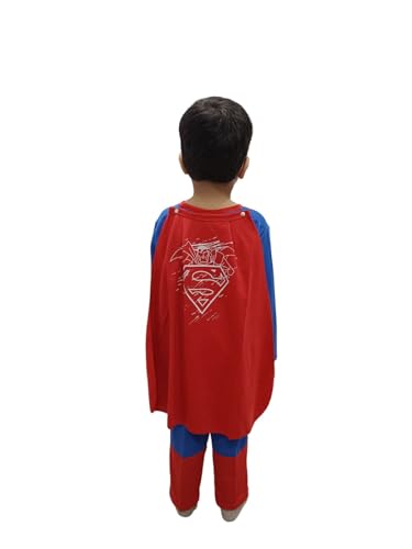 BookMyCostume Supreme Man Kids Fancy Dress Costume - Premium 8-10 years ...