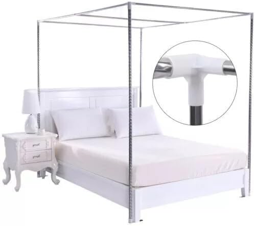 Amazon.com: LABIXIAOXIN 1.5 * 2 * 2m 4-Corner Bed Canopy Frame Post ...