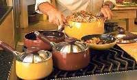 Amazon.com: NapaStyle Porcelain Nonstick Aluminum 8-Inch Skillet Terra ...