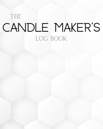 Amazon.com: Candle Making Log Book - white hexagon: Candle Making ...