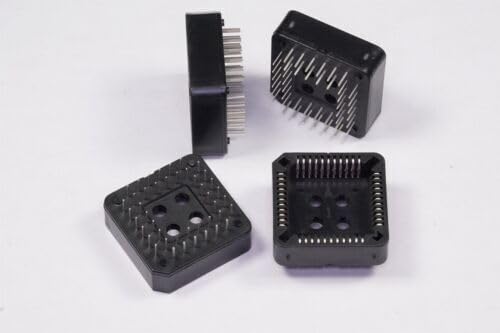 44 Pin PLCC Socket/Base for Electronics Circuits - 5 Pcs Pack : Amazon ...
