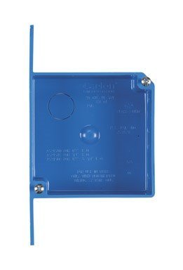 Carlon Shallow Outlet Box 20.0 Cu In Pvc 2 Gang Bulk6 - Electrical ...
