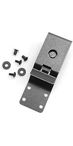 Amazon.com: Metal Kydex Holster Belt Clips Kit, IWB Holster Clip ...