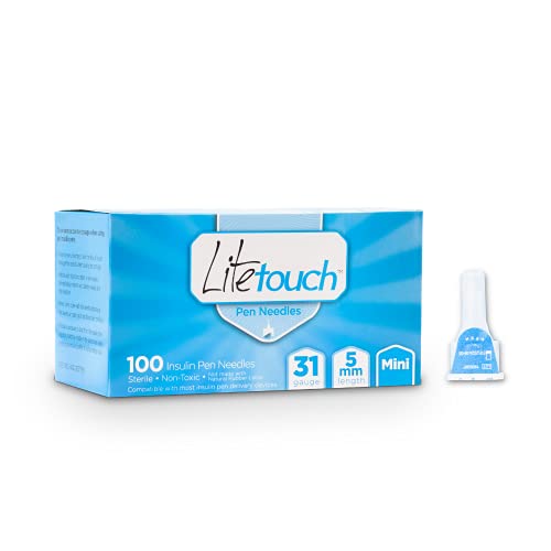 Snapklik.com : Lite Touch Pen Needles 31G-5mm 100 Pieces