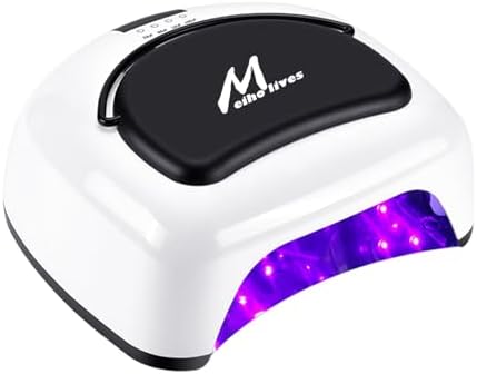 Amazon.com : UV LED Cordless Nail Lamp, 80W Fast Rechargeable Nail ...