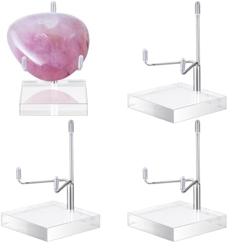 Amazon.com: Xthrotsenk Rock Stands for Display Small Plate Stand for ...
