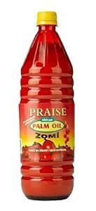 Amazon.com : Praise Red Palm Oil, 1-Liter - Zomi : Grocery & Gourmet Food