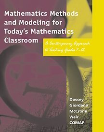 Mathematics Methods and Modeling for Today's Mathematics Classroom: A ...