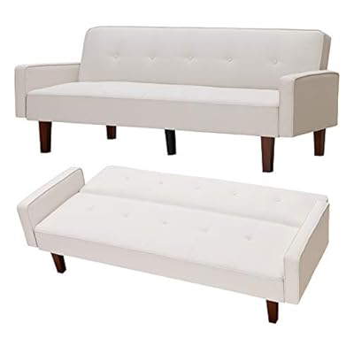 Compact Futon Sofa Bed with Removable Armrest - Nepal | Ubuy