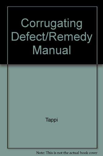 Corrugating Defect/Remedy Manual: Tappi: 9780898525151: Amazon.com: Books