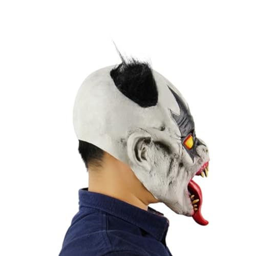 eBoutik Adults Spooky Halloween Latex Realistic Shrieking Banshee ...