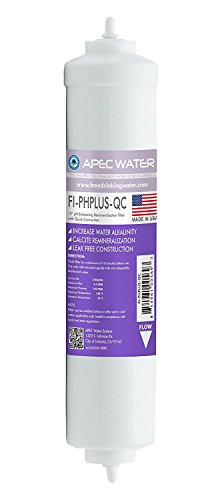 APEC 10" US Made High Purity Ph+ Calcium Carbonate Alkaline Filter with ...