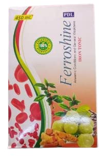 Ferroshine IRON TONIC 450 ml : Amazon.in: Health & Personal Care