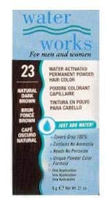 Amazon.com : Water Works Waterworks Powder Hair Color #23 Natural Dark ...