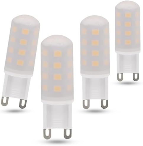 BAOMING G9 LED Bulb Dimmable 3W, 40 Watt T4 G9 Halogen Equivalent ...