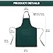 Amazon.com: 4 Pack Chef Apron, Waterproof Apron, Adjustable Apron with ...