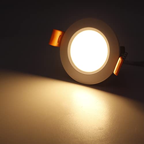 Snapklik.com : 2 Inch LED Recessed Lighting, 3W Dimmable Downlight ...