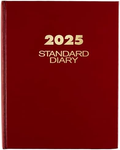 Amazon.com : AT-A-GLANCE 2025 Diary, Standard Diary, Daily, 7-1/2" x 9 ...