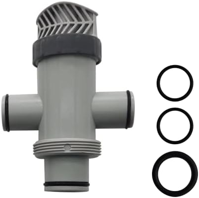 Amazon.com: POOLHACKER Pool Fittings Dual Split Hose Plunger Valve ...