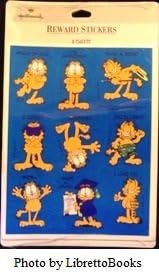 Amazon.com: Garfield Reward Stickers - 8 Sheets