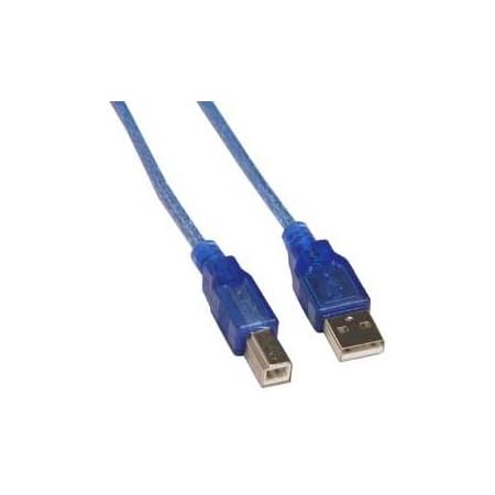 Cable For Arduino UNO/MEGA (USB A to B) 1foot : Amazon.in: Computers ...