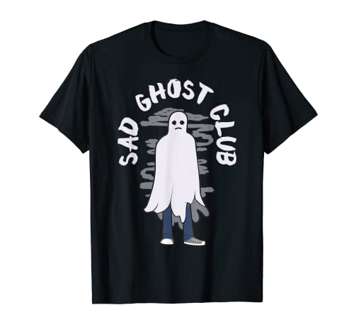 Snapklik.com : Depressed Ghost Sad Ghost Club Gift Design Idea T-Shirt