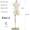 Amazon.com: lavandeform Female Dress Model Torso Body Clothing Forms ...